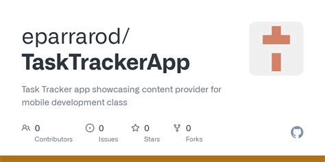 Github Eparrarodtasktrackerapp Task Tracker App Showcasing Content
