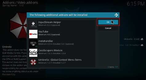 how to install umbrella kodi addon high quality movies and tv shows