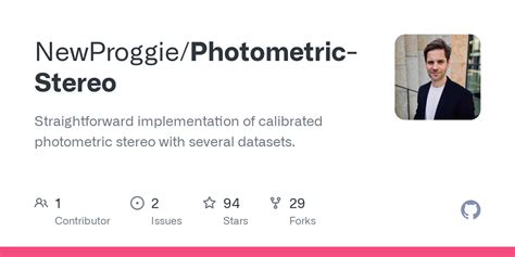Github Newproggie Photometric Stereo Straightforward Implementation Of Calibrated Photometric