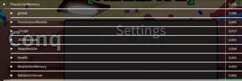 Potential Memory Leak Scripting Support Developer Forum Roblox