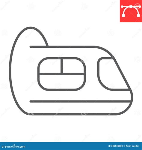 Metro Line Icon Subway Underground Transport Sign Continuous Line With Curl Vector Royalty