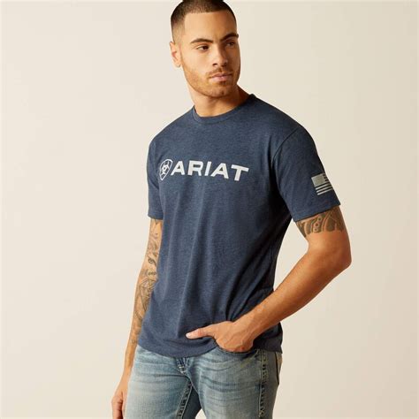 Upgrade Your Style With Ariat Shield Flag Tee — A Bit Of Tack