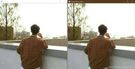 《opencv视觉之眼》python图像处理五 Opencv图像去噪处理之均值滤波、方框滤波、中值滤波和高斯滤波a图像滤波 1 调入并显示原始图像 2 利用blur命令对图像进行