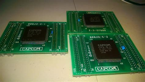 Capcom CPS1 C Board Repair Pic Heavy PCB Monitor Repair Logs Aussie Arcade