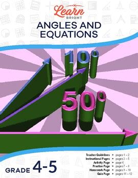 Angles And Equations Lesson Plan By Learn Bright Education TPT