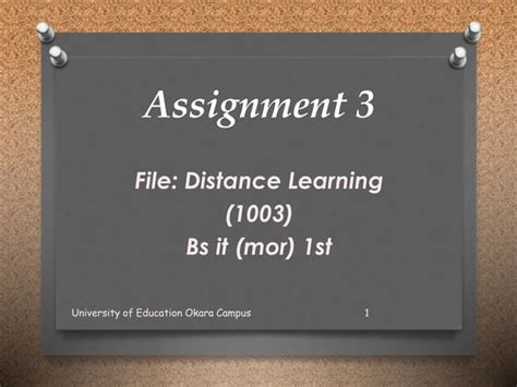 Synchronous And Asynchronous Learning Pptx