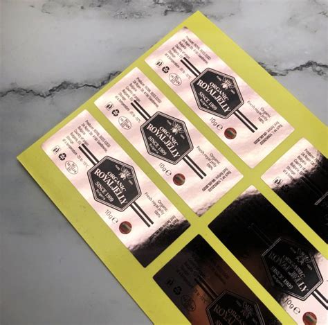 로즈골드 제품 라벨지 아트지 성은문화