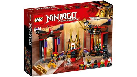 LEGO NINJAGO Starcie w sali tronowej Porównywarka cen klocków