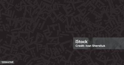 추상 태그 의미가없는 문자벡터 그래피티 배경 패션 핸드 드로잉 텍스처 스트리트 아트 레트로 스타일 티셔츠 섬유 포장지를 위한 구식 디자인 그래피티에 대한 스톡 벡터 아트 및