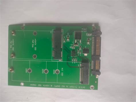 Redukce P Echodka Adapt R Konverter M Nebo Msata Ssd Na Sata Iii Aukro