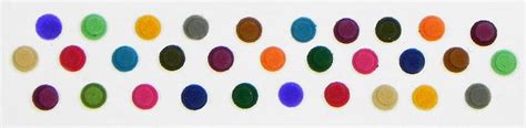 Multicolor Round Felt Bindis