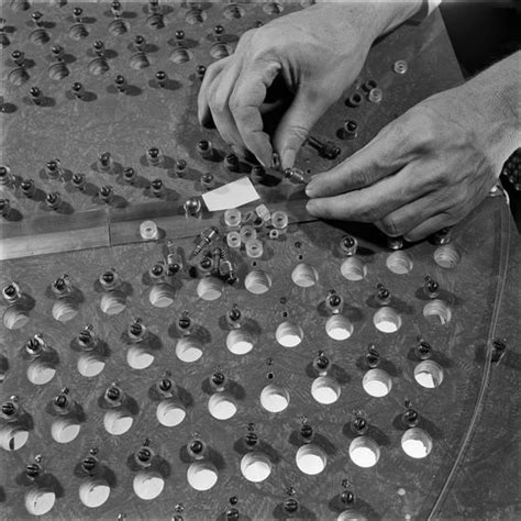 Person Assembling Components Pinball Machine Circa Editorial Stock