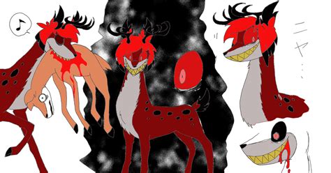 Hazbinhotel Alastor Deer Form Falconのイラスト Pixiv