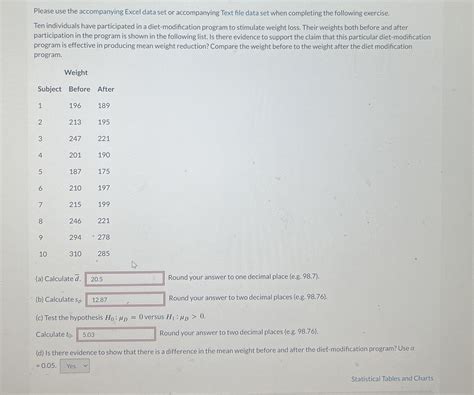 Solved Please Use The Accompanying Excel Data Set Or