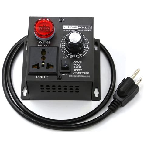 Ac Motor Speed Controller 120v Variable Speed Controller And Fan