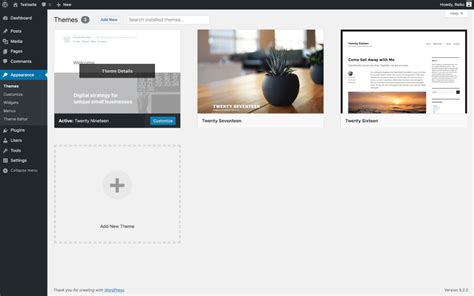First Steps With Wordpress Classic Editor Documentation