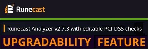 Runecast Analyzer 273 With Editable Pci Dss And Esxi Upgradability