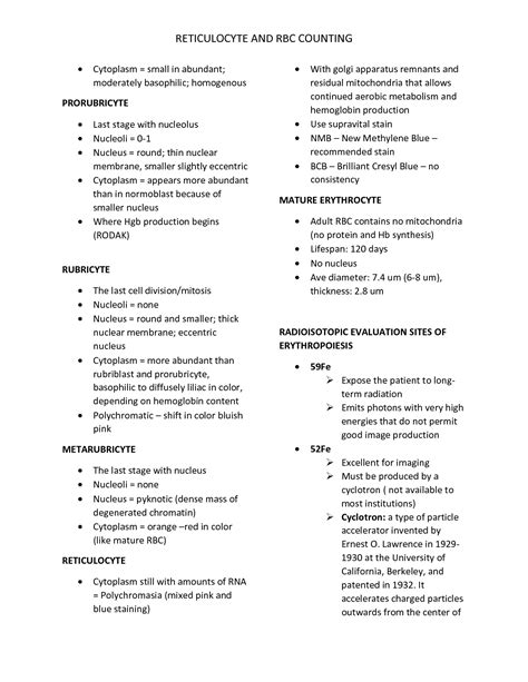 Diffusely Basophilic Erythrocyte