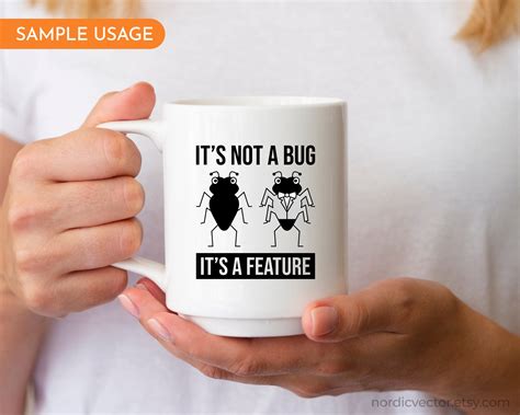 funny programming svg it s not a bug it s feature svg coding svg png