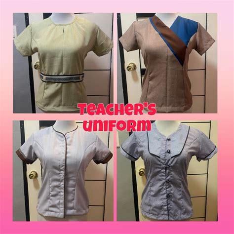Ready To Wear And Ready To Ship Deped Teachers Blouse For Women