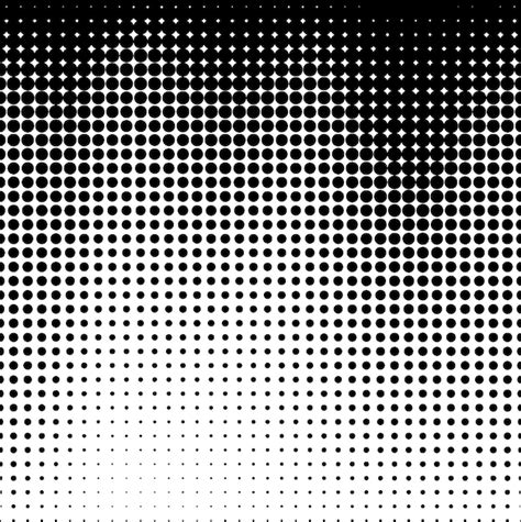 Premium Vector Half Tone Gradient Vertical Black Dot Pattern