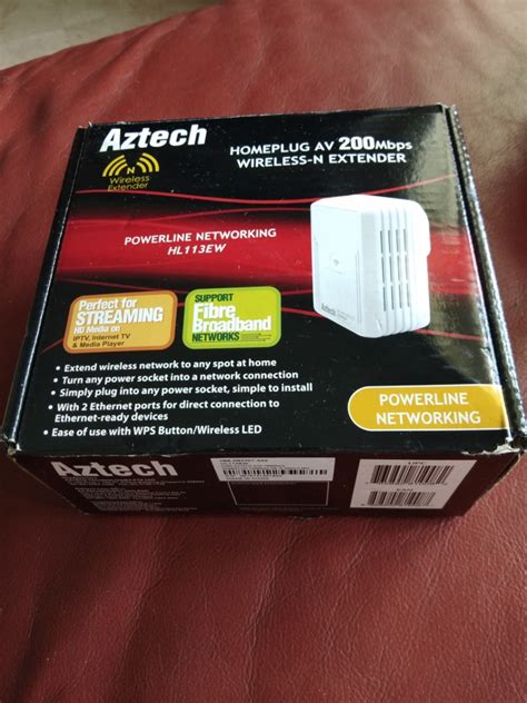 Aztech Wireless Extender Electronics Computer Parts And Accessories On Carousell