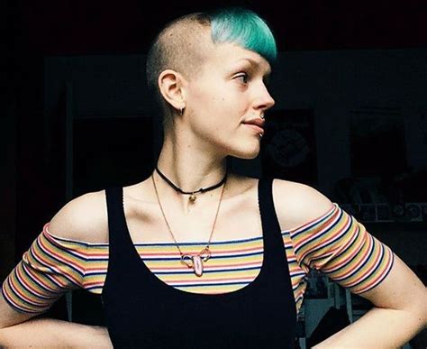 Shaved Hairstyles One Side Both Side Half Semi And Under Shaved