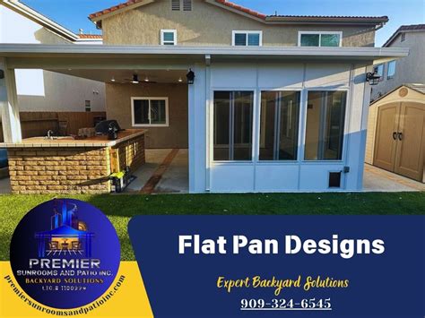 Premier Sunrooms And Patio Inc Flat Pan Designs