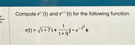 solved compute r t ﻿and r t ﻿for the following