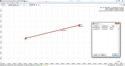 Rtkplot Mouse Pointer Differant To Waypoint Rtk Ppk Configuration