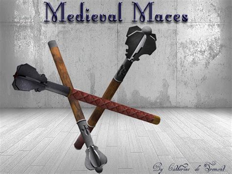 Second Life Marketplace Cdt Medieval Maces