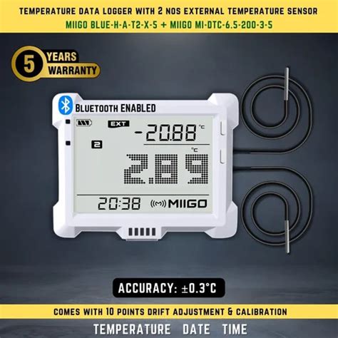2 Ch Digital Temperature Data Logger Ii Digital Temperature Monitor At Best Price In Hyderabad