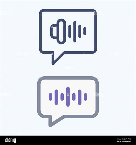 Voice Message Icon Set Vector Art Image Stock Vector Image And Art Alamy