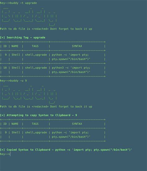 Github Pr0t3anbuddy Command Line App With Substitution For Managing