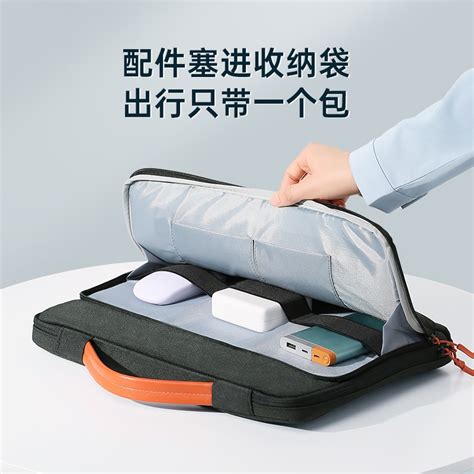适用华为matebook14轻薄本d16se 16s笔记本电脑包16英寸防水防震手提包14s 13s内胆保护套xpro收纳袋气囊简约 虎窝淘