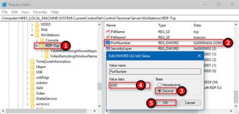 How To Change RDP Remote Desktop Port On Windows