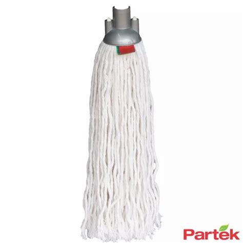 Partek Round Cotton Mop With Color Coded Strips Rctnm01 At Rs 168 0 Wet Mop Id 2849298635788