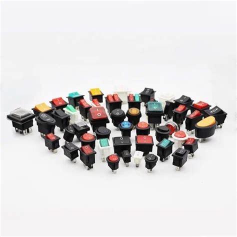 Elcom Rocker Switch For Control Panel Three Position Center Off At