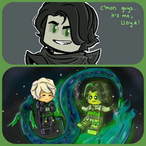 Morro Collage Morro And Lloyd Kai And Morro Ninjago Lloyd Ninjago