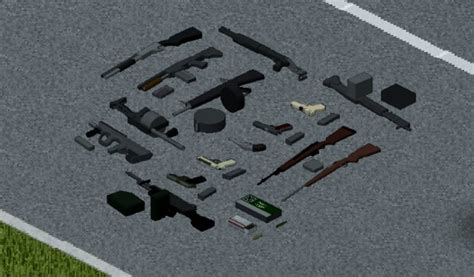 a little leak to pz community of my first part of my weapons pack r