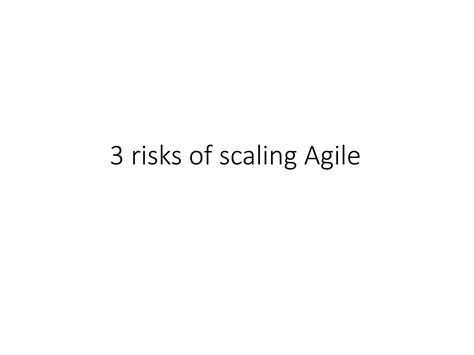 Agile Framework Anti Pattern Risks And How To Avoid Them Pptx
