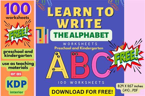 FREE Learn To Write The Alphabet Graphic By Charm Creatives Creative