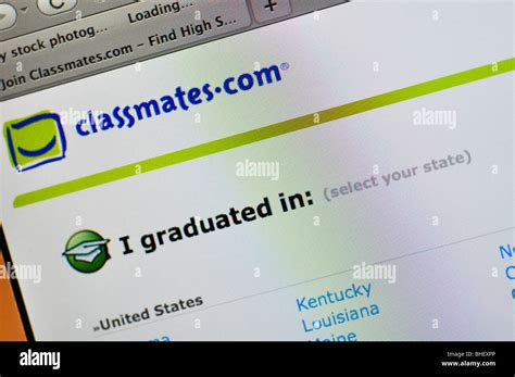 Classmates Website Online Social Networking Web Site Screenshot Screen