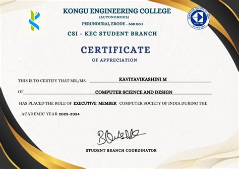 Kaviyavikashini M On Linkedin Csi Techleadership Community