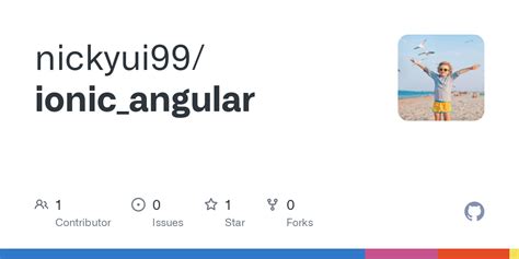 github nickyui99 ionic angular