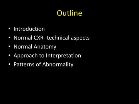 CXR Interpretation For Med Babes PPTX