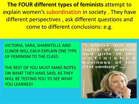 Ppt Feminism Powerpoint Presentation Free Download Id