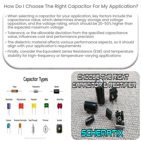 How Do I Choose The Right Capacitor For My Application Electricity Magnetism