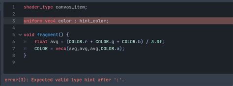 shader color hint not recognized · issue 70674 · godotengine godot