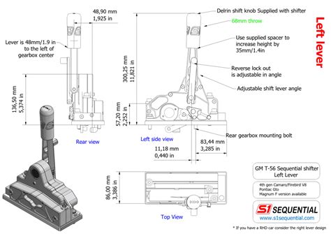 Sequential Shifter T56 Gm Kit S1 Sequential